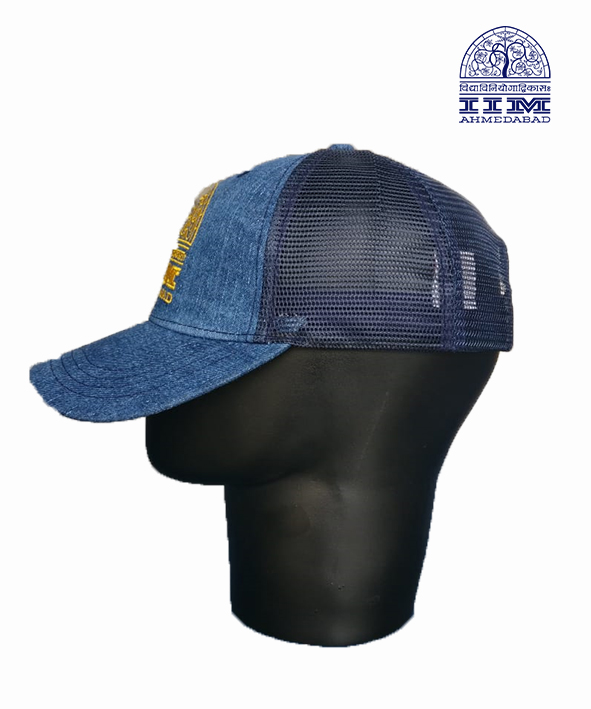 Cap Denim Mesh Blue | Official IIMA souvenir